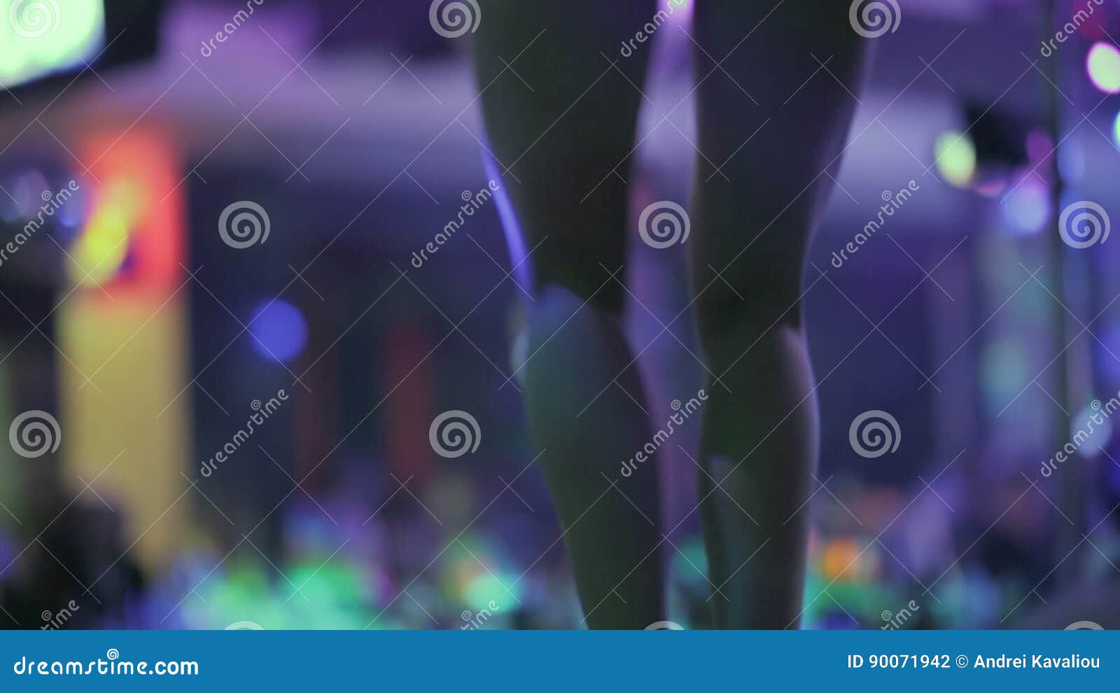 Girl Dancing Go-go at the Bar Stock Footage - Video of dance, night ...