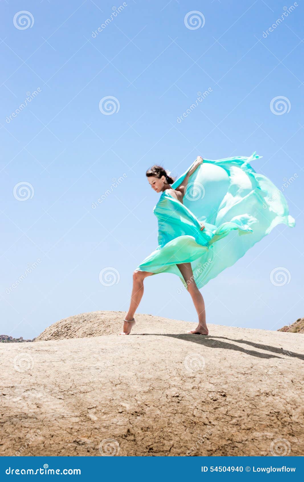 Girl dancing in the wind stock photo. Image of dancing - 54504940