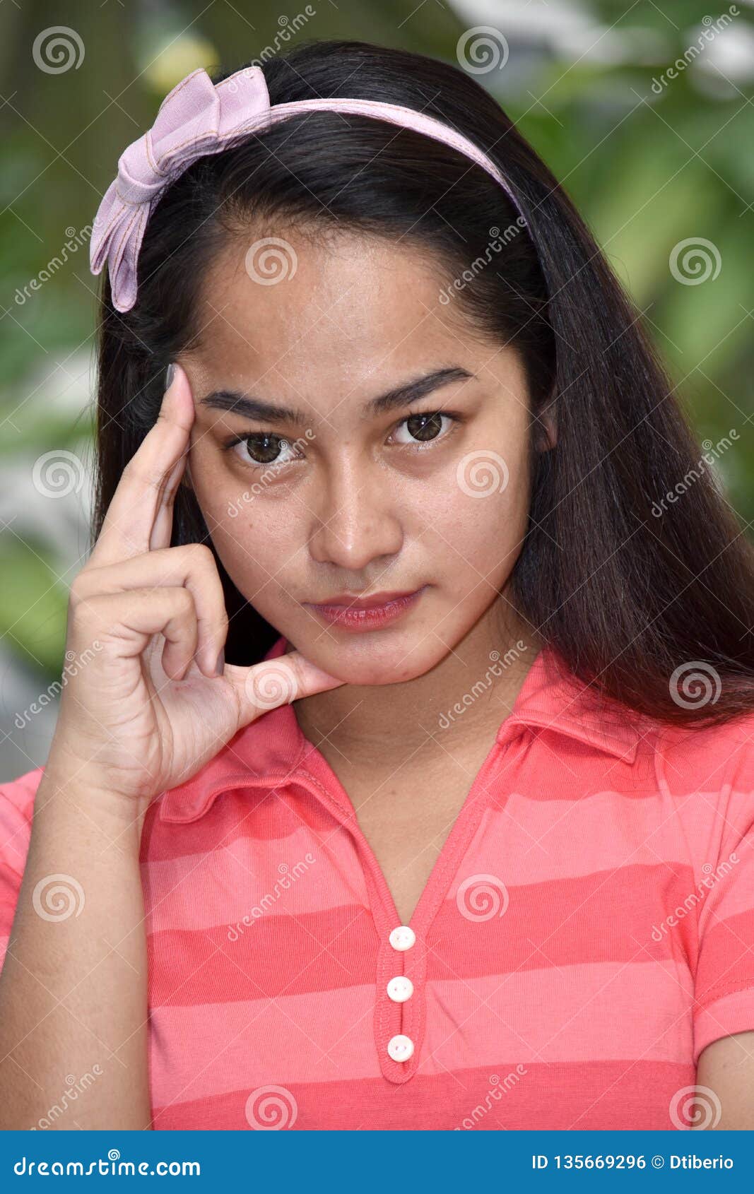 Girl Decision Making stock photo. Image of making, decision - 135669296