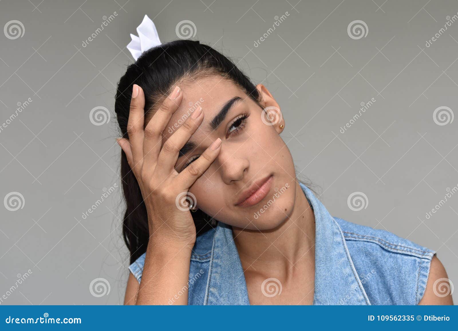 Girl Decision Making stock image. Image of deciding - 109562335