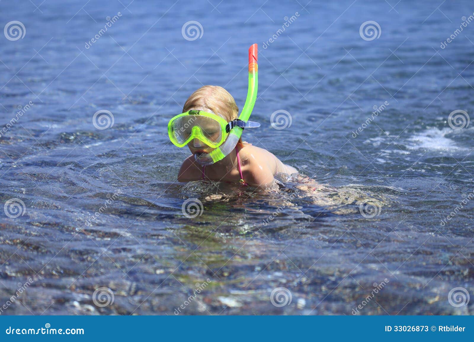 Girl is diving stock image. Image of exotic, female, girl - 33026873