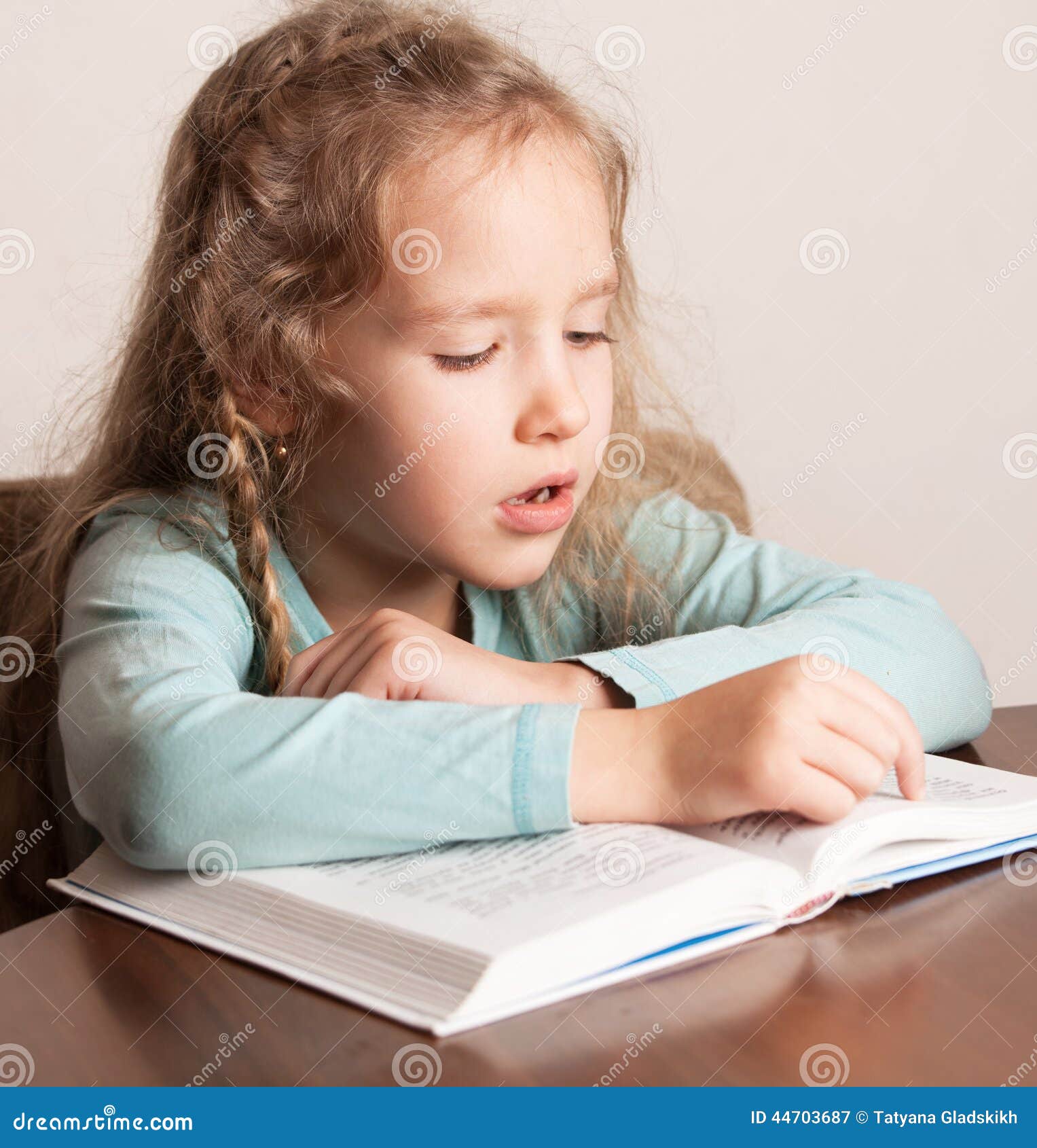Girl doing homework stock image. Image of cheerful, child - 44703687