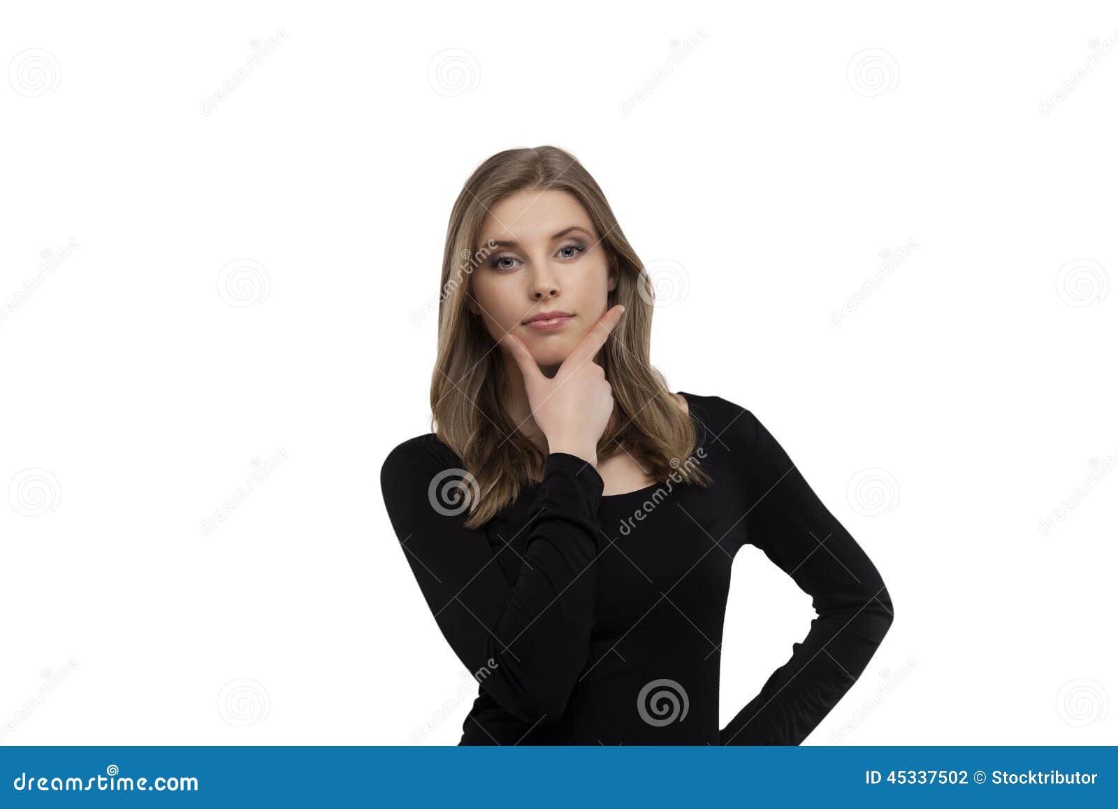Girl with Doubtful Expression Stock Photo - Image of happy, annoyed ...