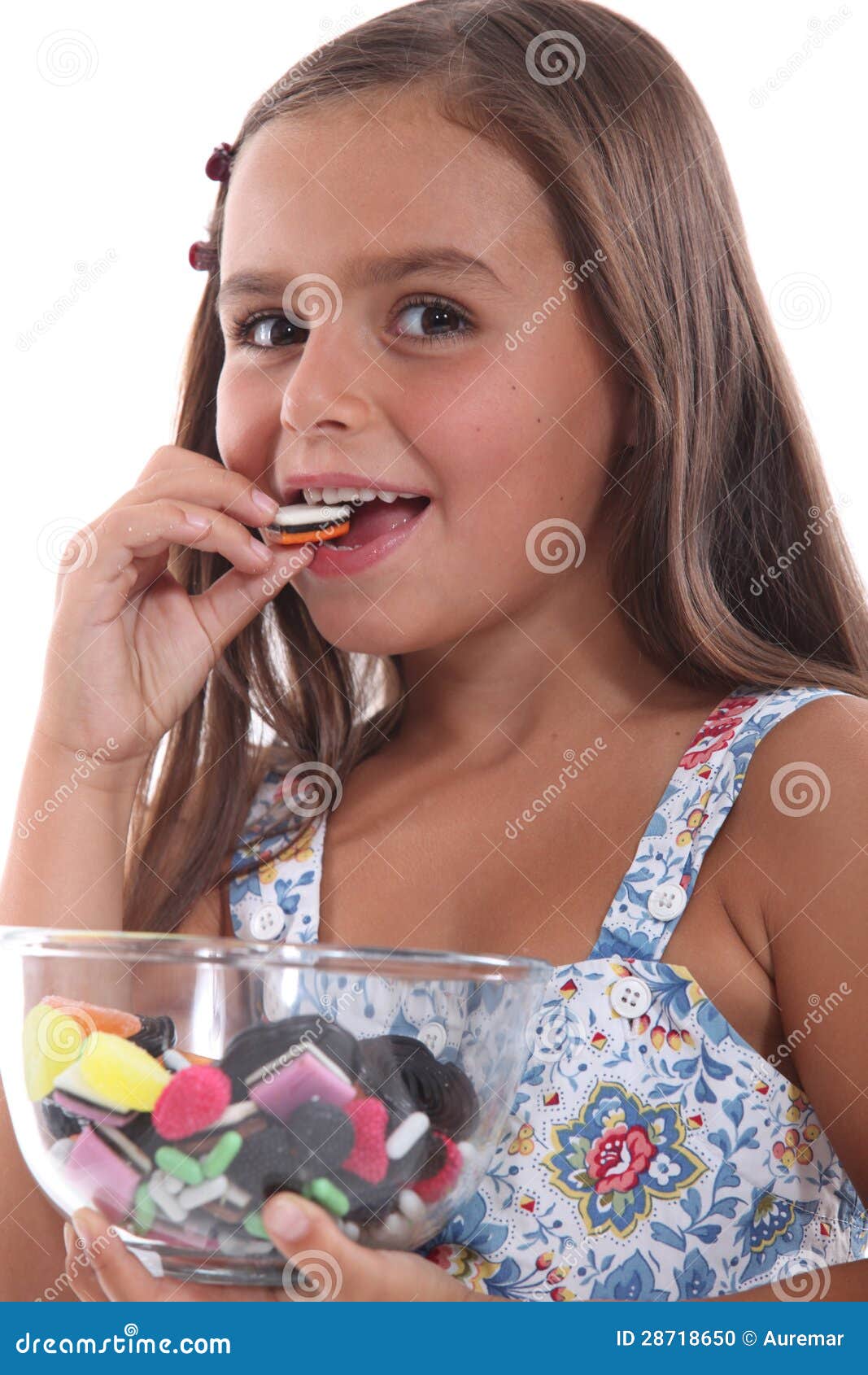 Girl eating sweets stock photo. Image of activity, crowded - 28718650