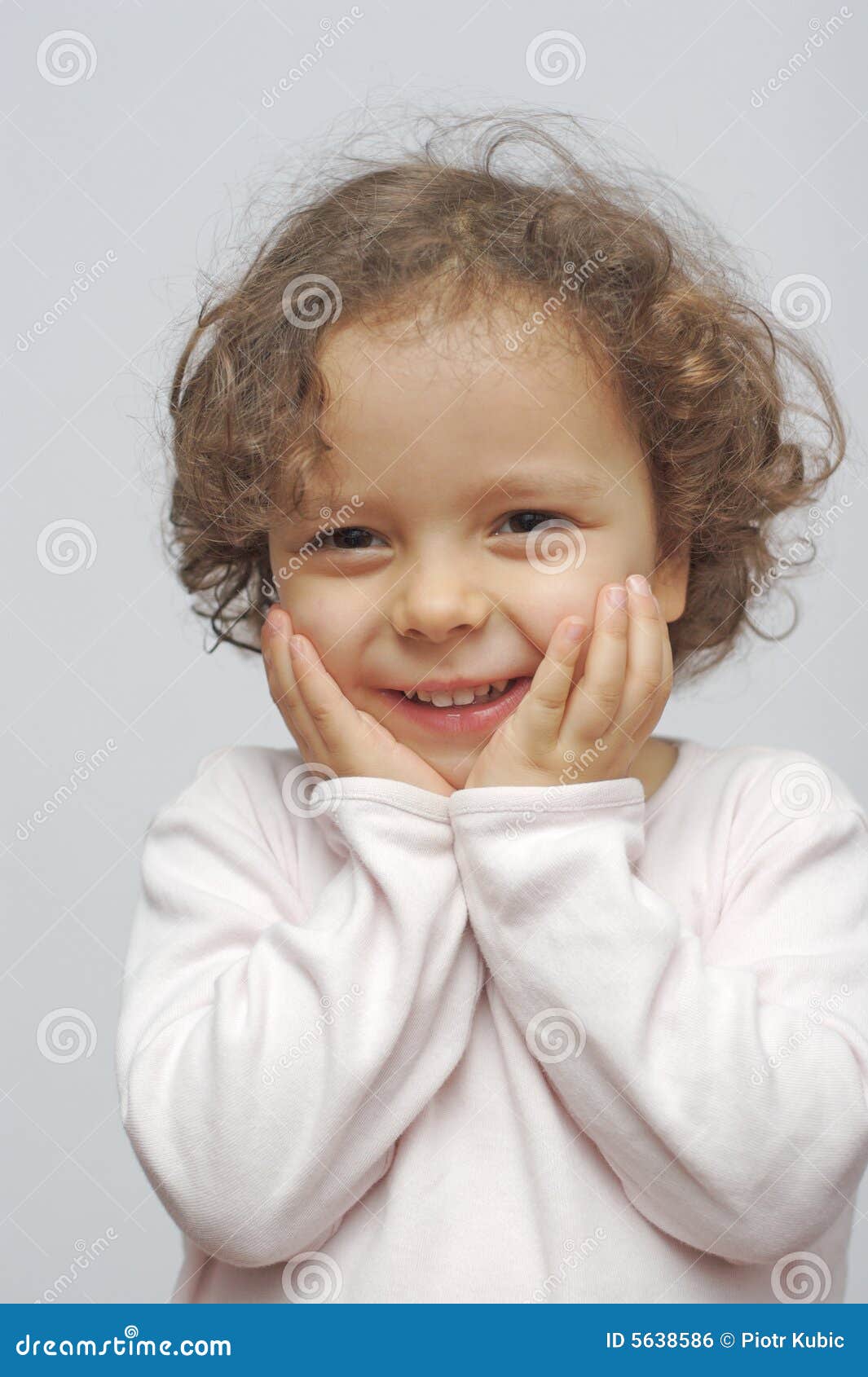 Girl excited stock photo. Image of curl, dream, mood, girl - 5638586
