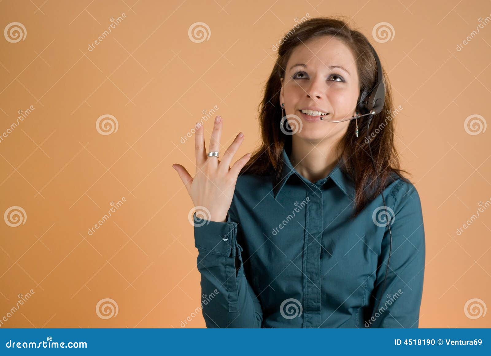 Girl explaining issue stock photo. Image of friendly, looking - 4518190