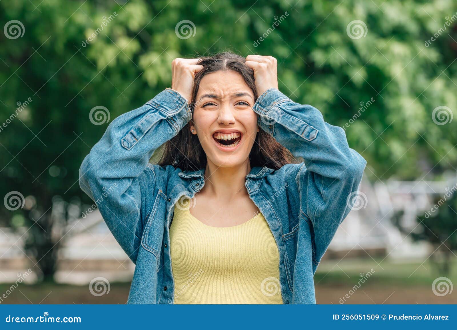 Girl with Expression of Disgust Stock Image - Image of emotional ...