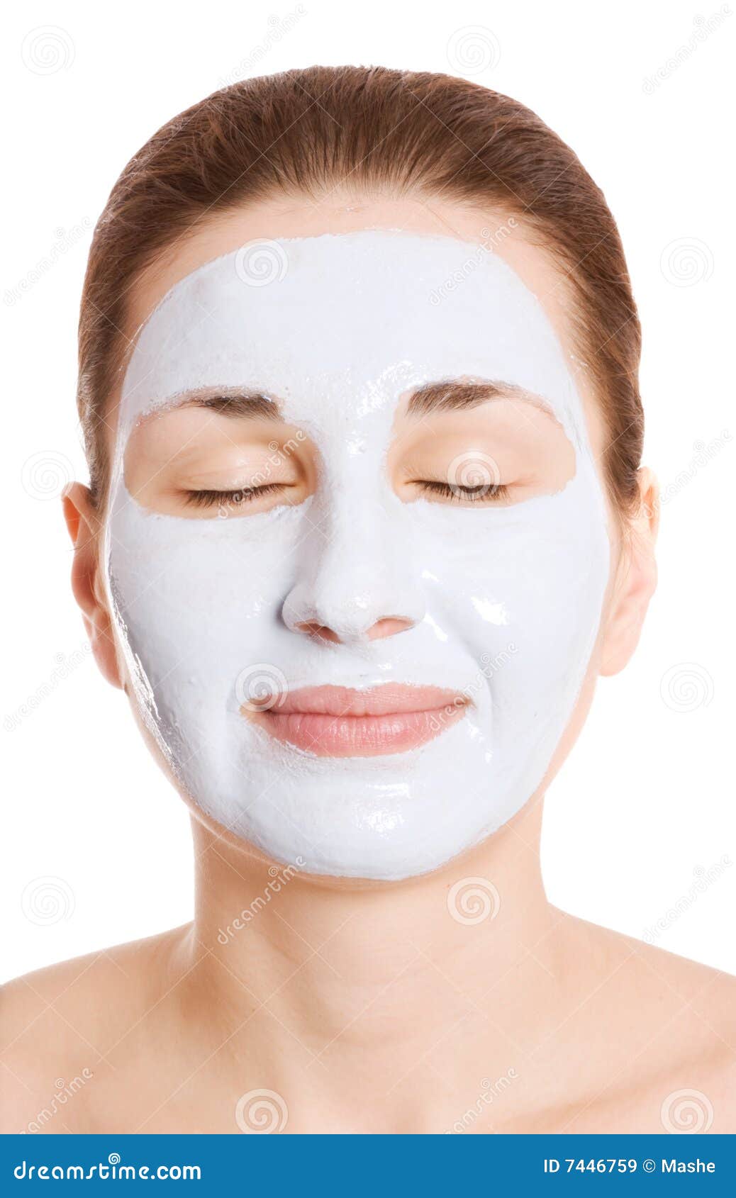 Girl with face mask stock image. Image of pure, lifestyle - 7446759