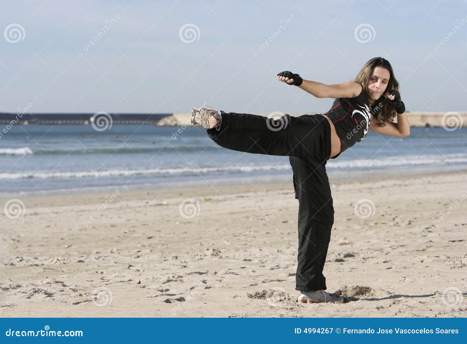 Girl fighting stock image. Image of bare, outdoor, brown - 4994267