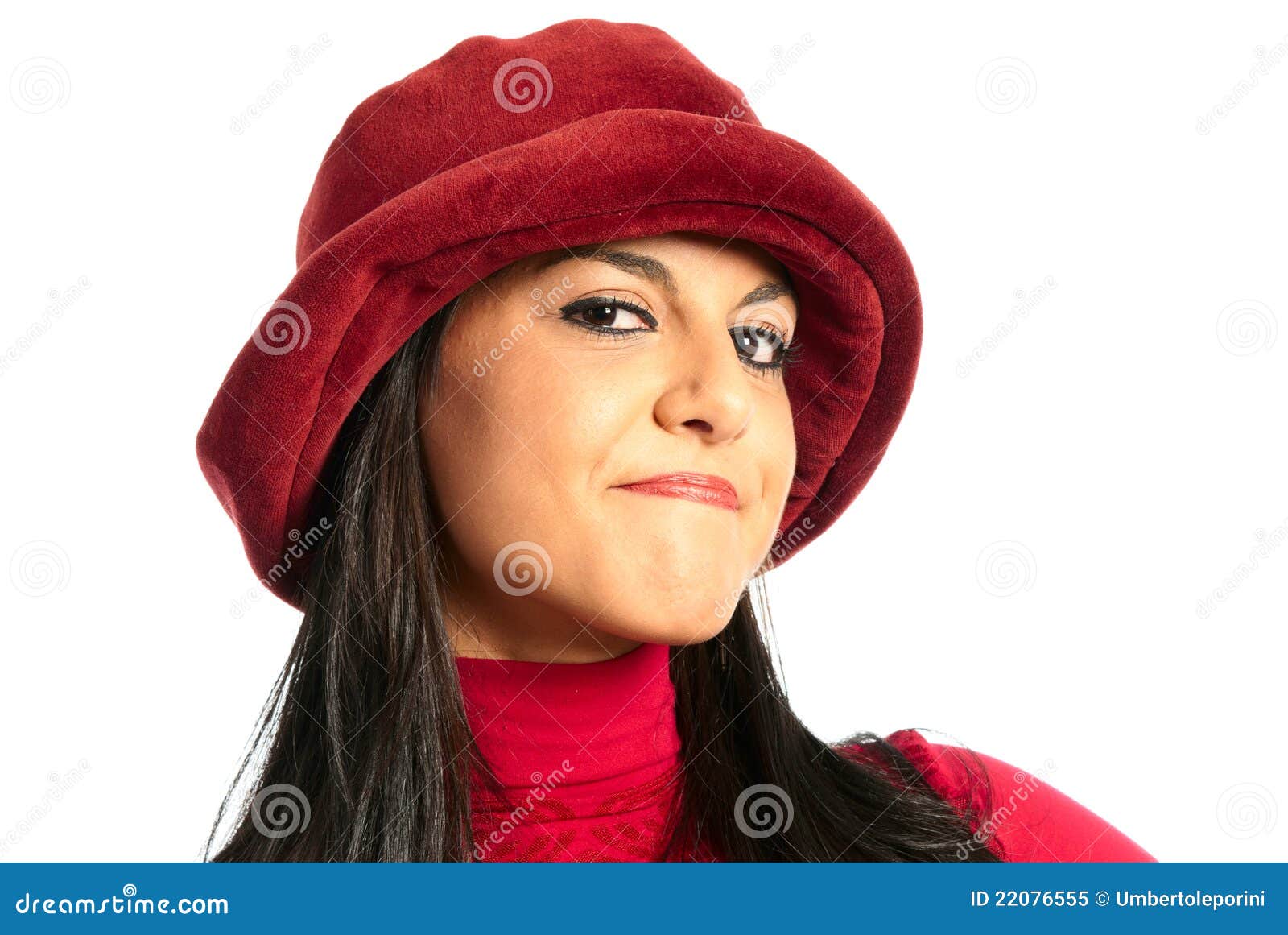 Girl with funny expression stock image. Image of look - 22076555