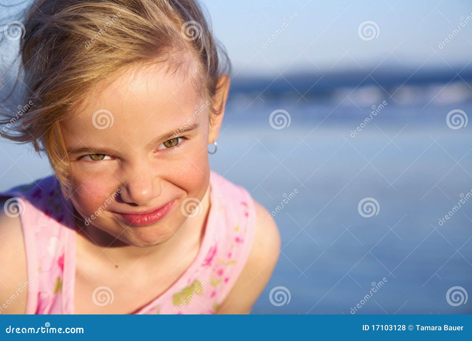 Girl With Funny Face Royalty Free Stock Photos - Image: 17103128