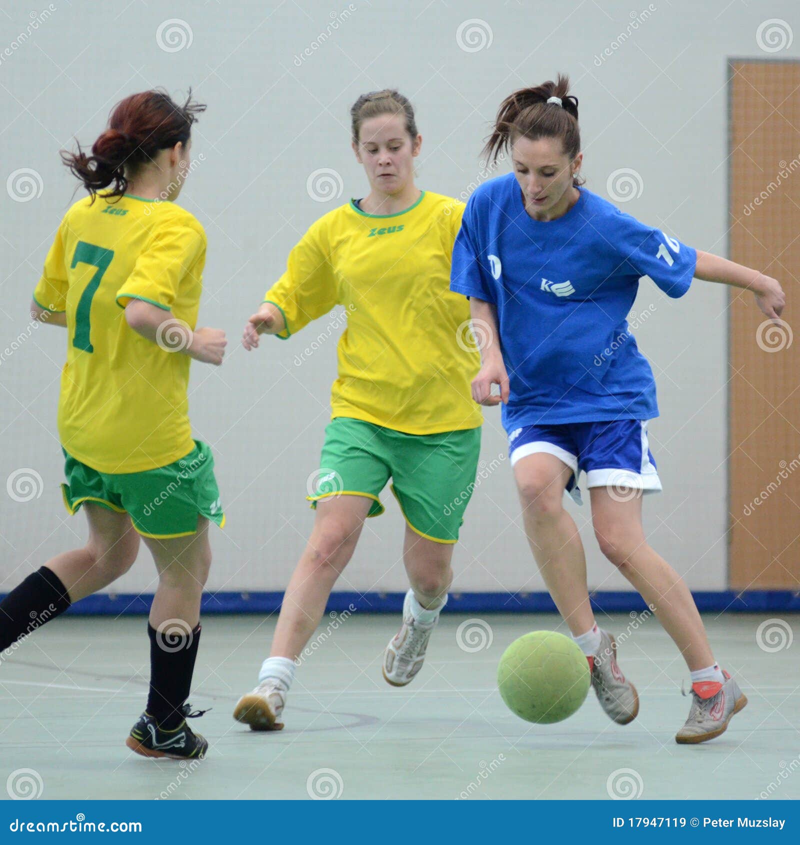 Girl futsal competition editorial stock image. Image of daytime - 17947119
