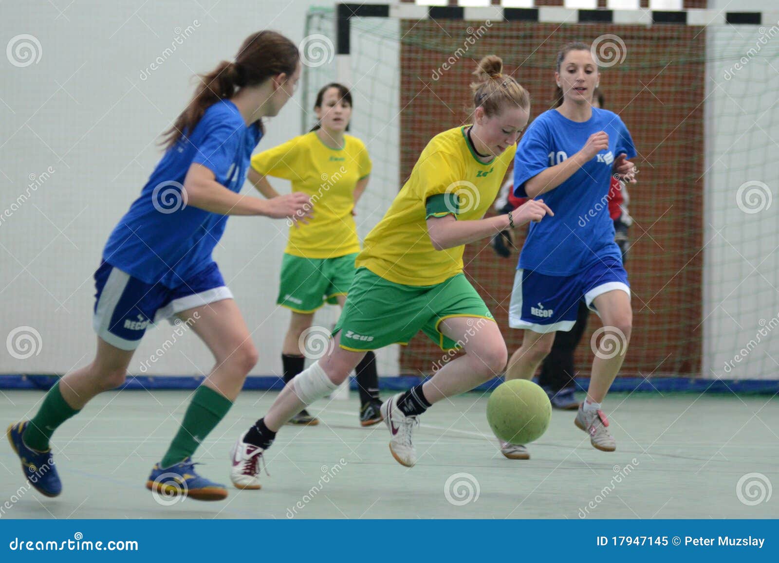 Girl Futsal Competition Editorial Image - Image: 17947145