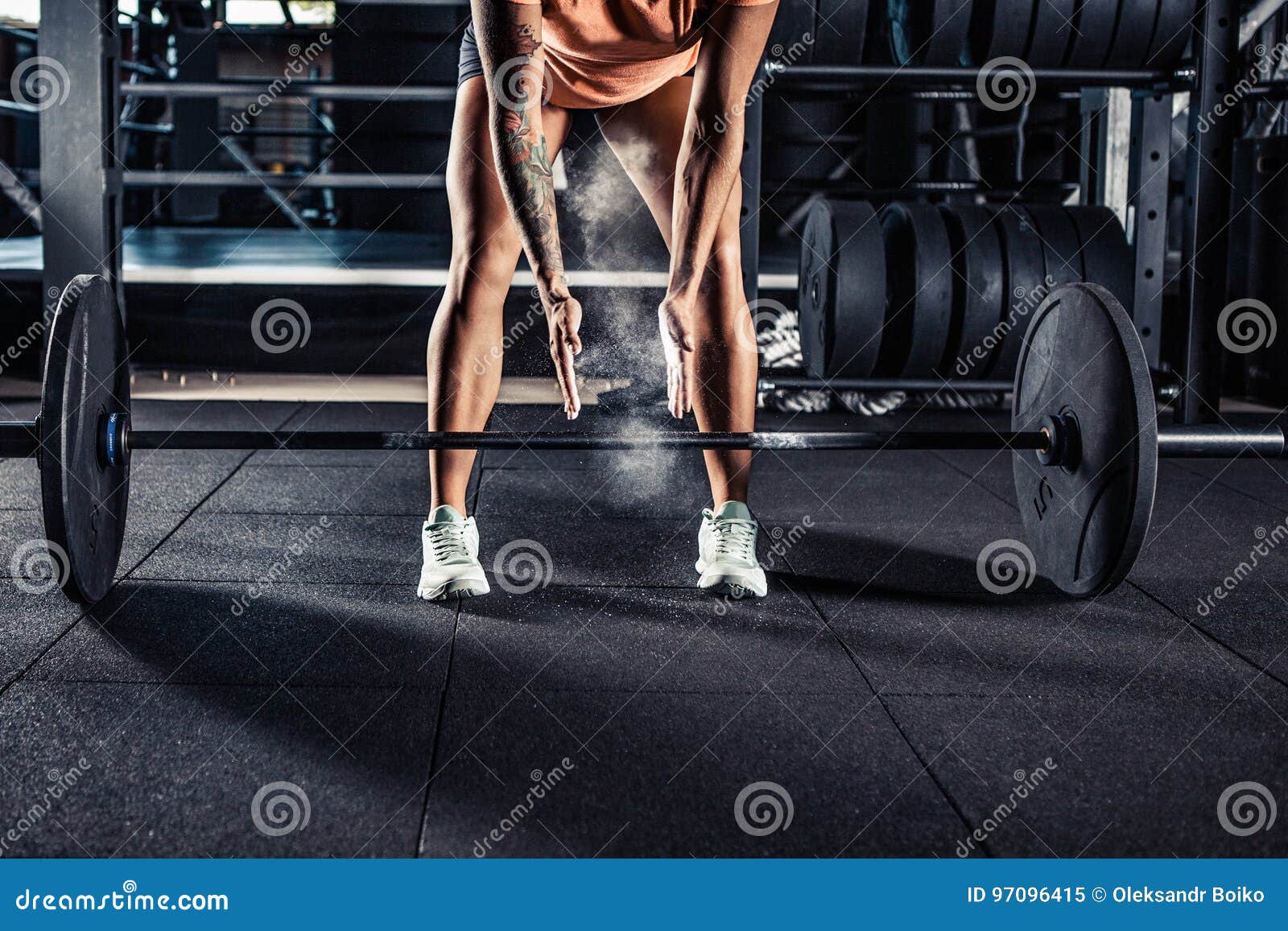 Girl Getting Ready for Training Stock Image - Image of beautiful ...