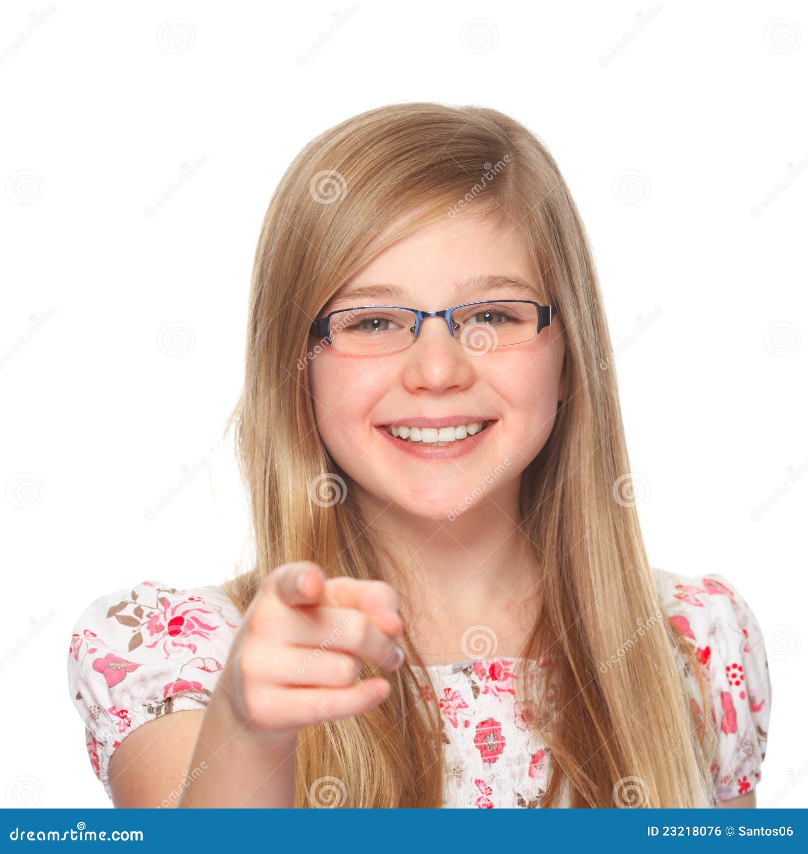 Girl with Glasses Pointing with Index Finger Stock Photo - Image of ... Girl with Glasses Pointing with Index Finger Stock Photo - Image of ...