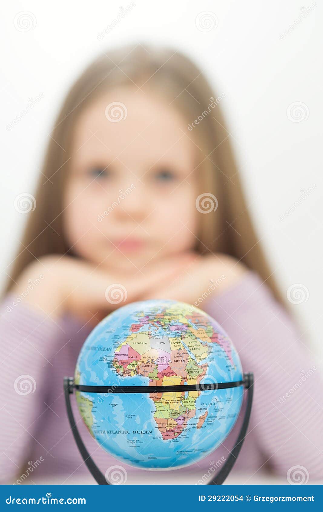 Girl and globe stock photo. Image of environmental, girl - 29222054 Girl and globe stock photo. Image of environmental, girl - 29222054