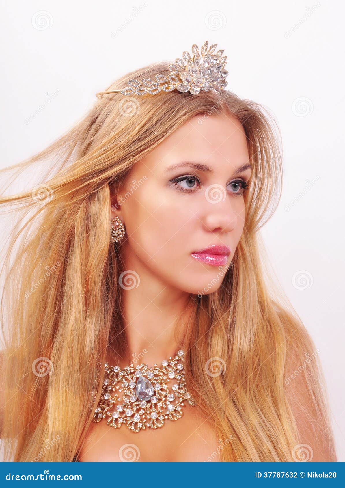 Girl and gold stock photo. Image of human, beauty, sensuality - 37787632