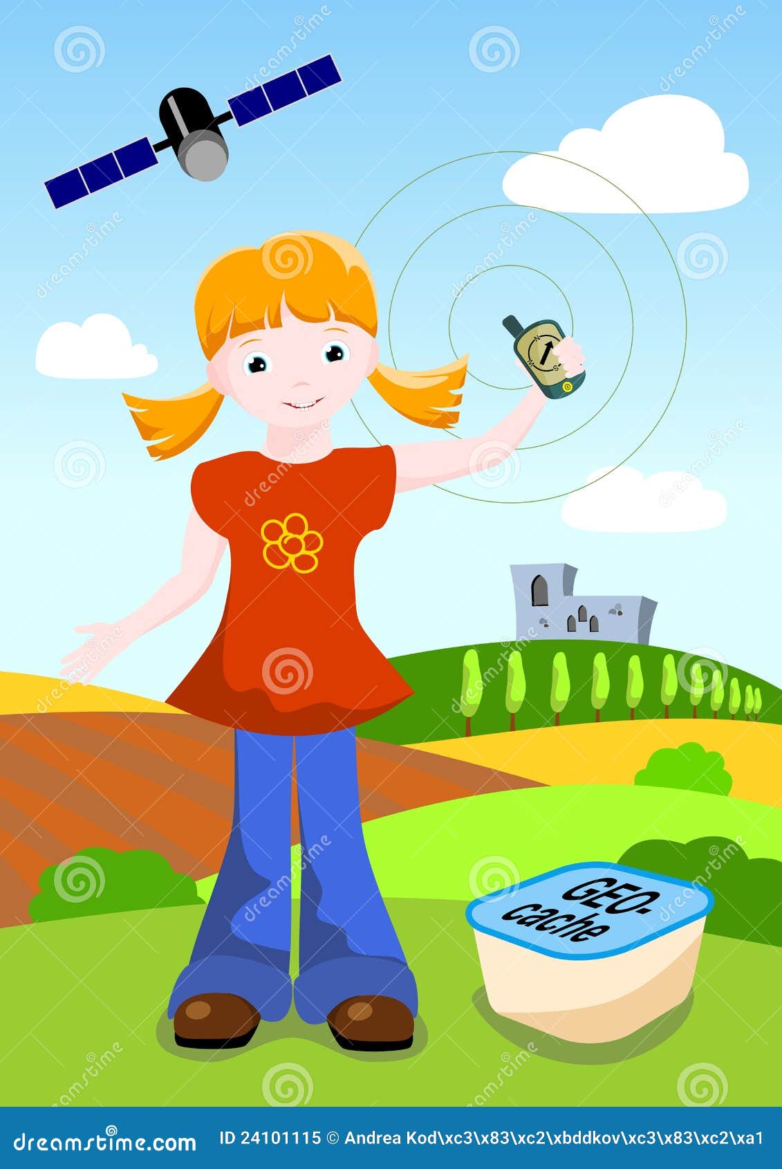 Geocache Cartoons, Illustrations & Vector Stock Images - 189 Pictures ...