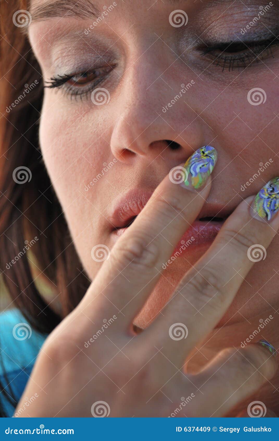 Girl - grief stock image. Image of adult, grief, confidence - 6374409