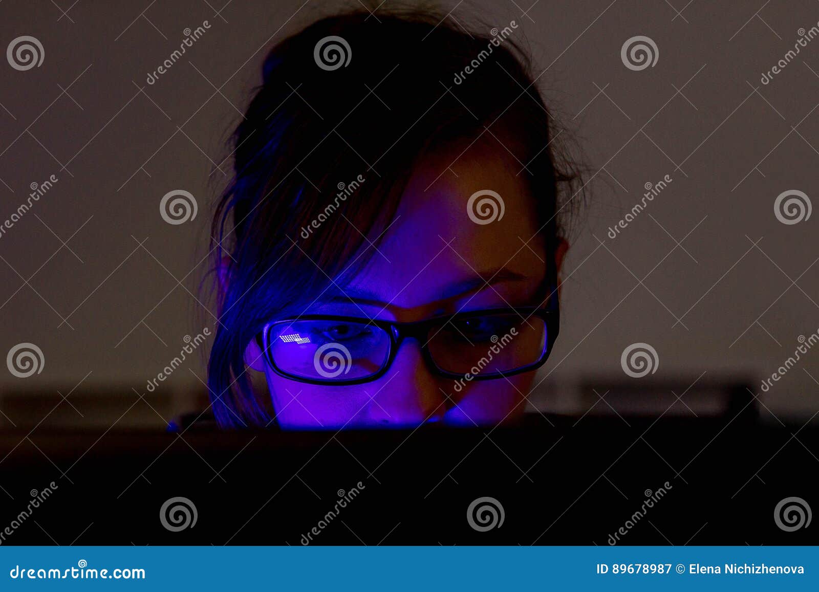 A girl hacker stock image. Image of programmer, profession - 89678987