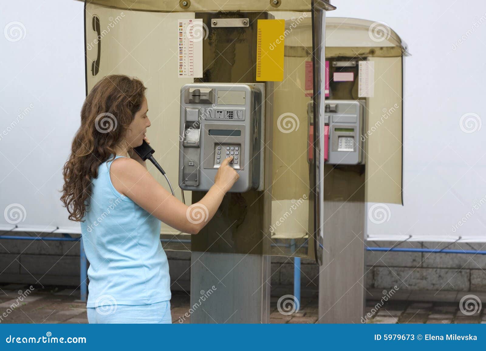 Girl having a call stock image. Image of face, contact - 5979673