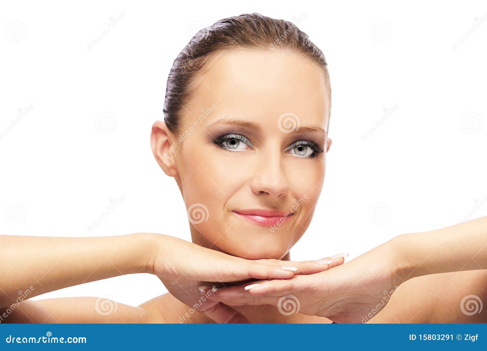 Girl with healthy skin stock image. Image of concept - 15803291