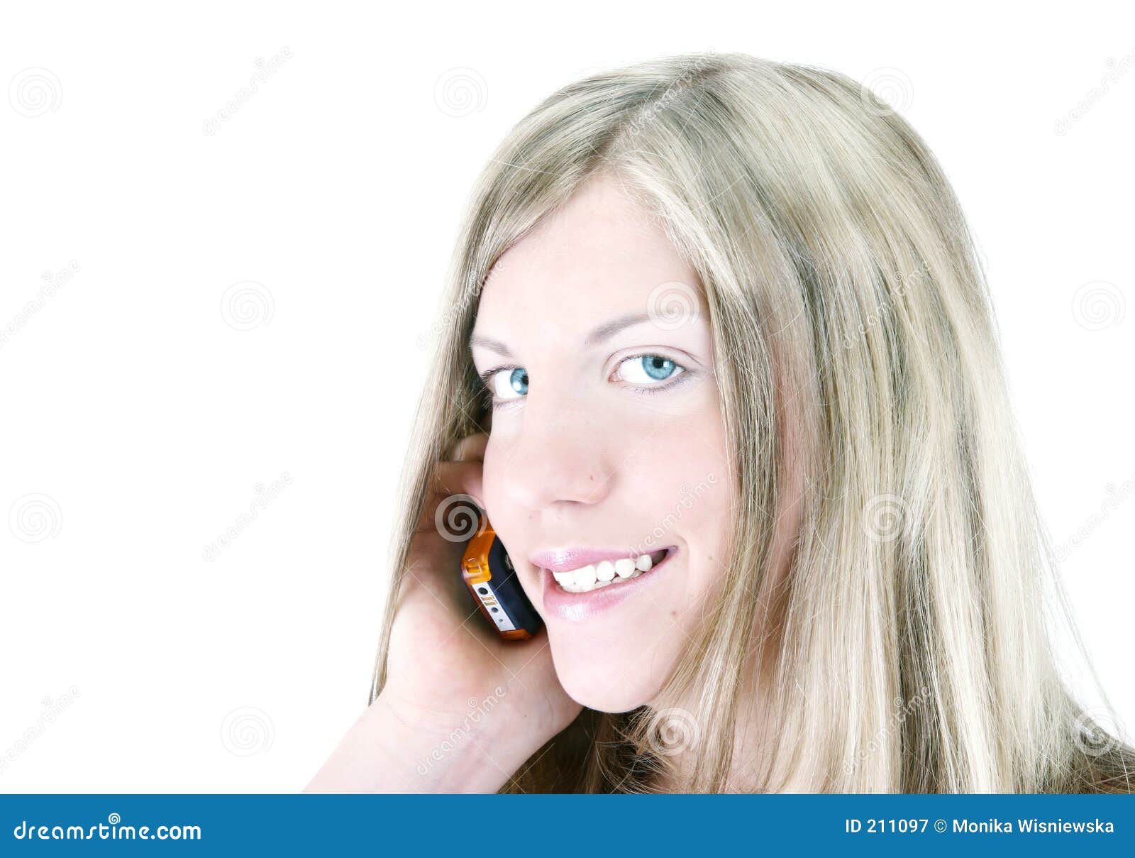 Girl And Her Phone Picture. Image: 211097