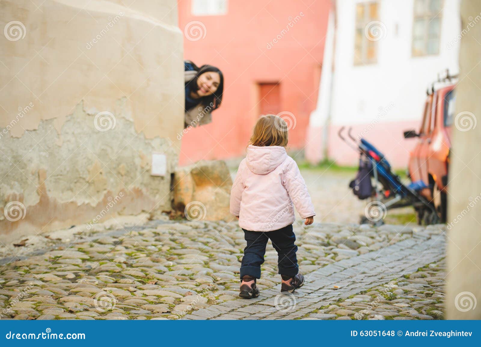 Girl Hiding In Corner