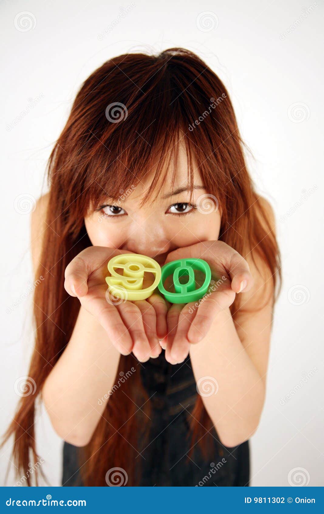 Girl holding numbers stock photo. Image of attract, looking - 9811302