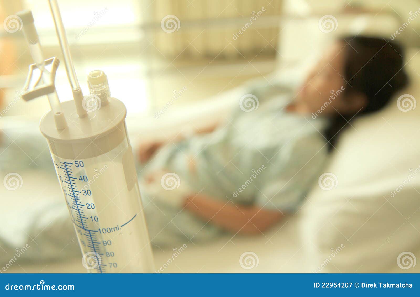 Girl in hospital stock image. Image of checkup, medicare - 22954207