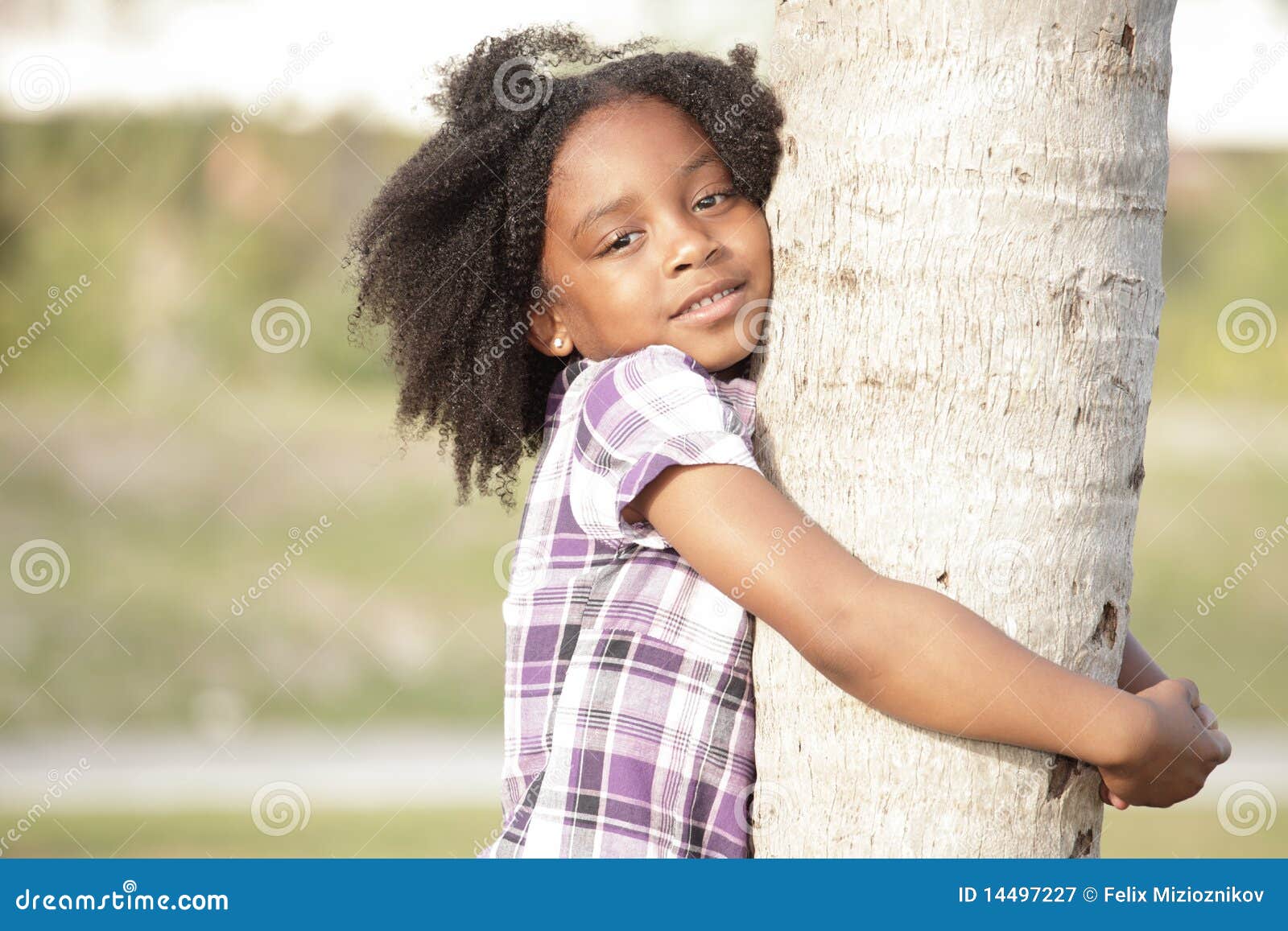 Girl hugging a tree stock image. Image of love, hugging - 14497227