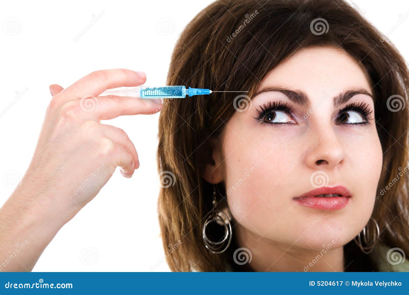 Girl With Injection Picture. Image: 5204617