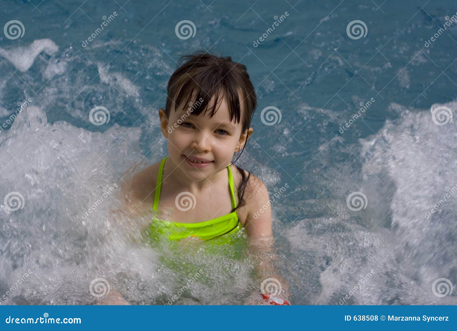 Girl in jacuzzi stock photo. Image of tropic, child, kids - 638508