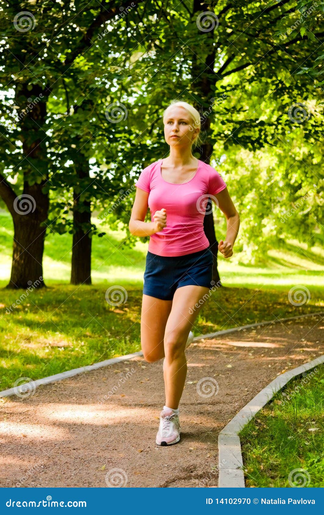 Girl jogging stock photo. Image of practise, human, female - 14102970