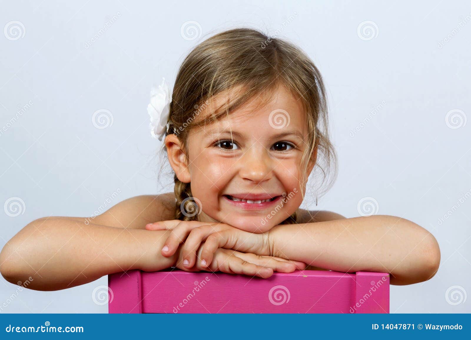 Girl leaning on chair stock image. Image of seat, female - 14047871