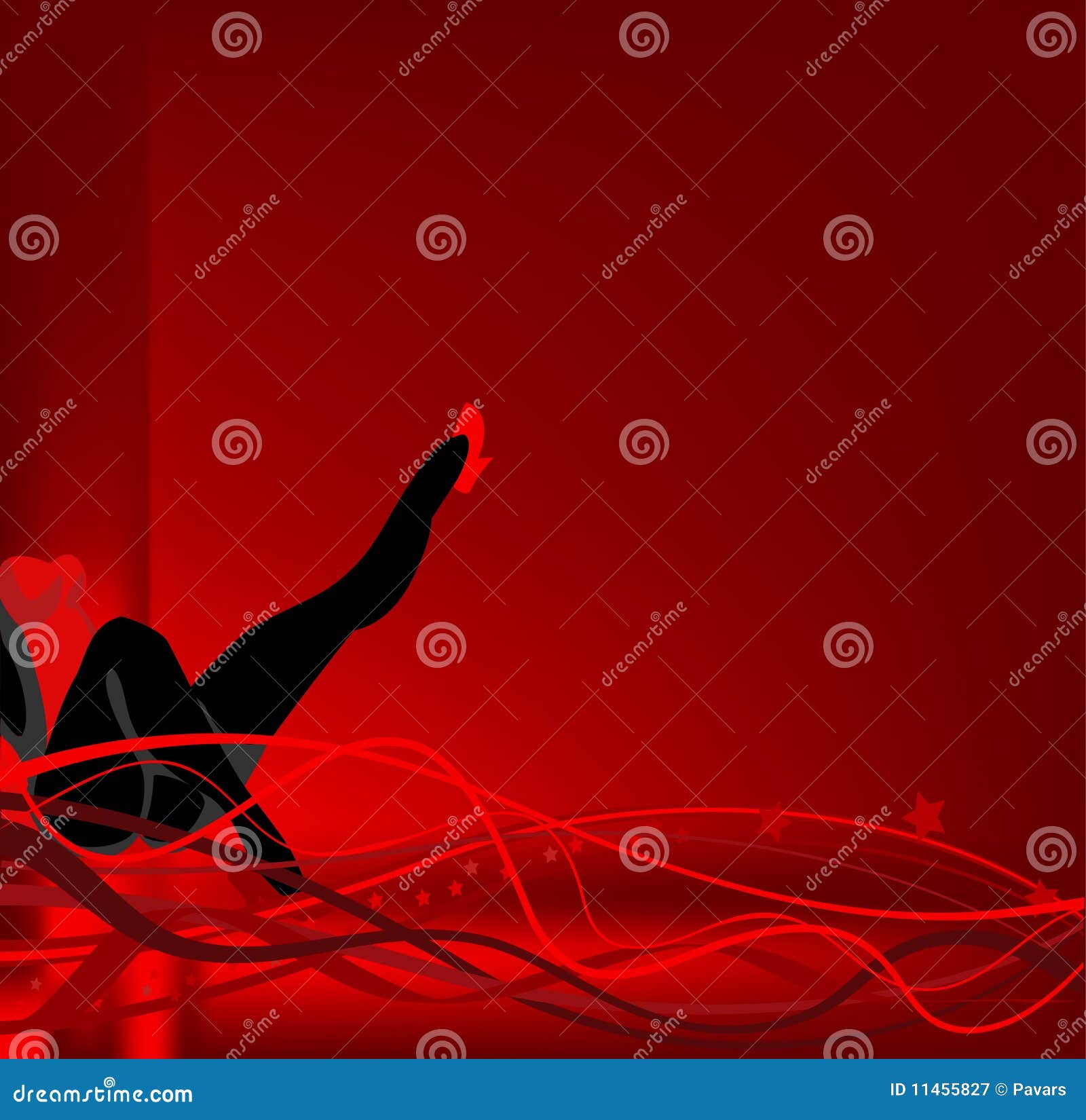 Girl legs banner stock vector. Illustration of card, human - 11455827