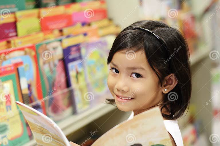 Girl in the Library stock photo. Image of study, young - 24583622