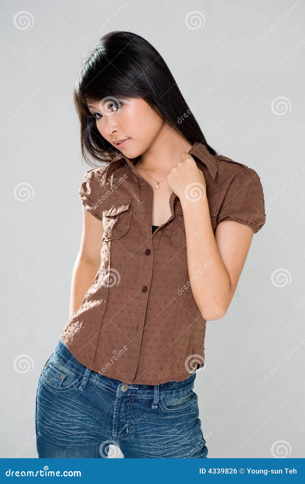 Girl looking cool stock photo. Image of gorgeous, intelligence - 4339826