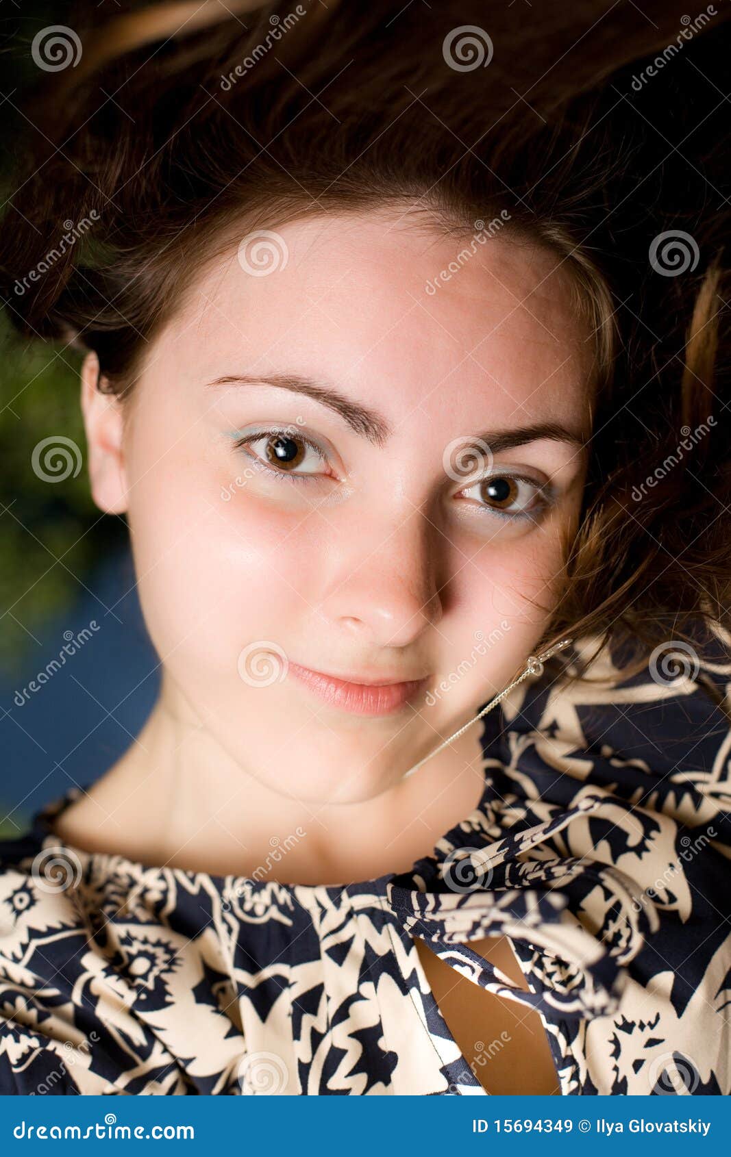Girl looking to the camera stock image. Image of portrait - 15694349