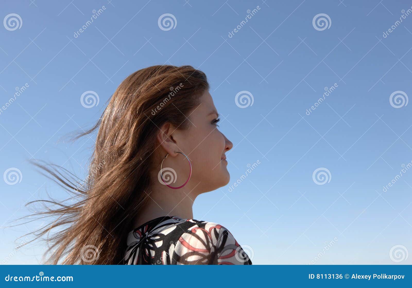 Girl looks forward stock photo. Image of human, adults - 8113136