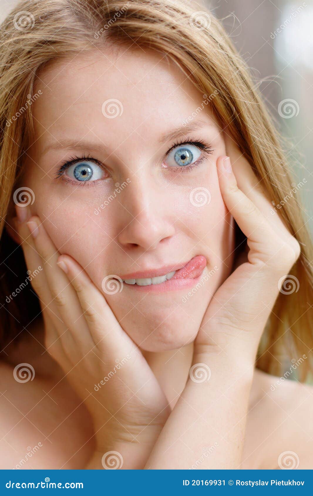 Girl making faces stock image. Image of faces, camera - 20169931
