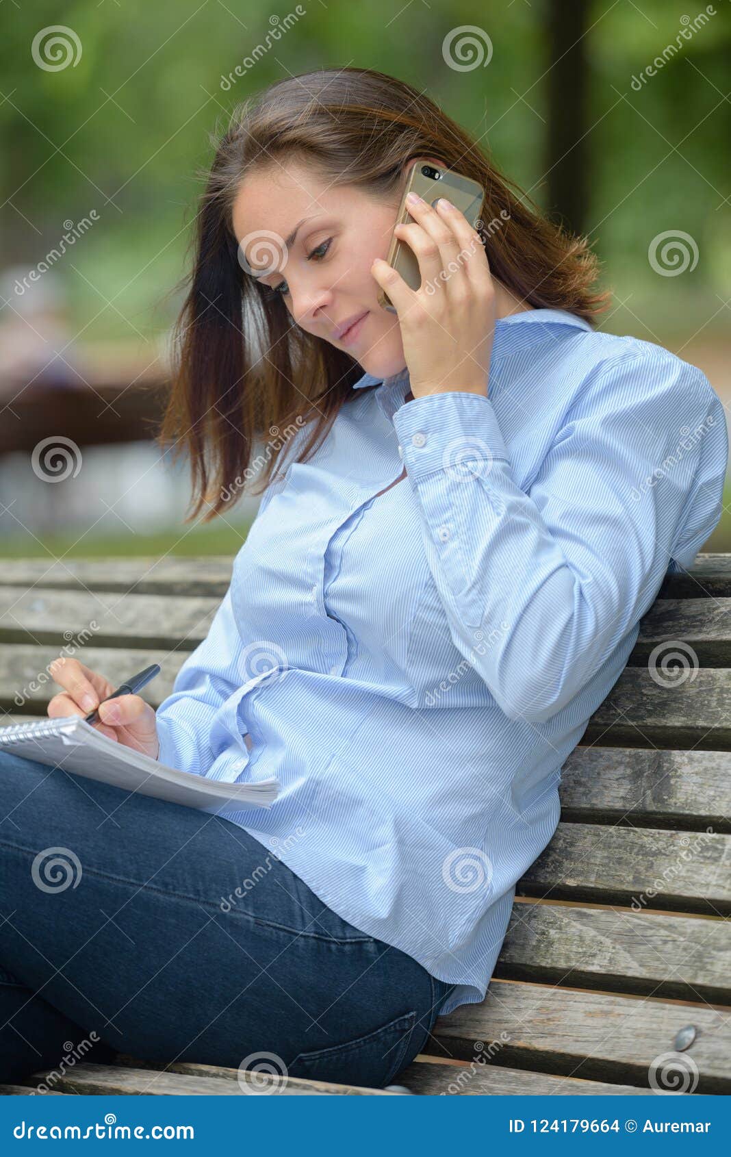Girl making phone call stock photo. Image of appointment - 124179664