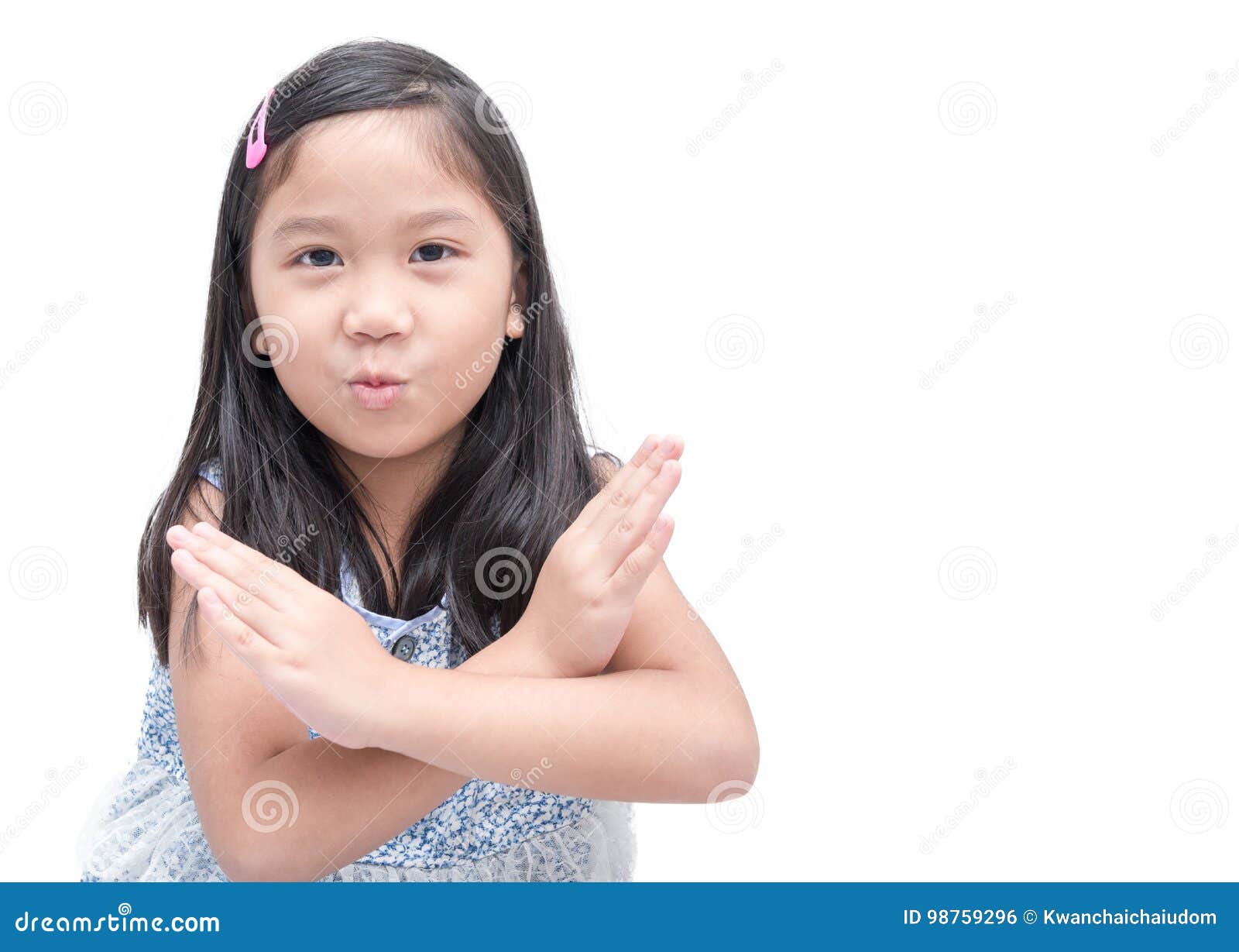 Girl Making Stop Gesture Over White Background, Stock Photo - Image of ... Girl Making Stop Gesture Over White Background, Stock Photo - Image of ...