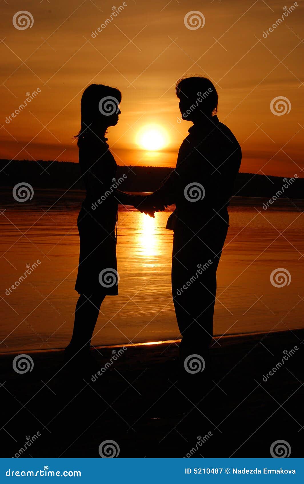 Girl And Man Picture. Image: 5210487