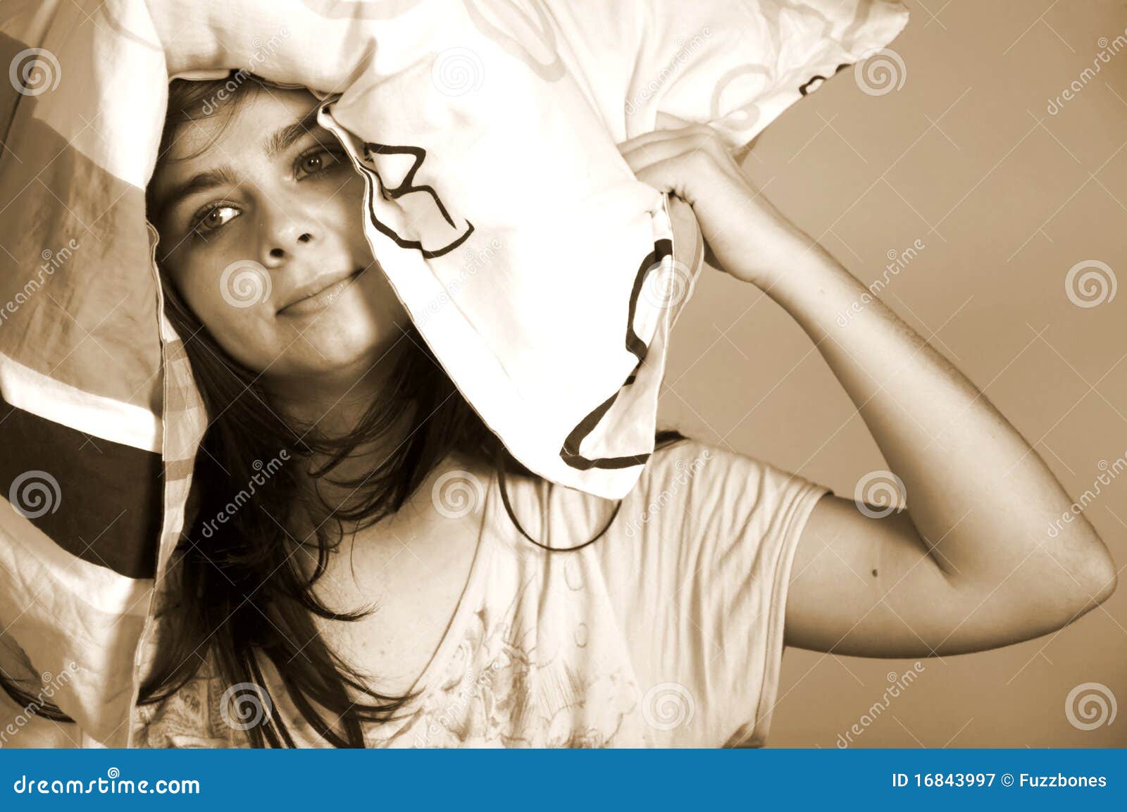 Girl in morning stock image. Image of eyes, life, girl - 16843997