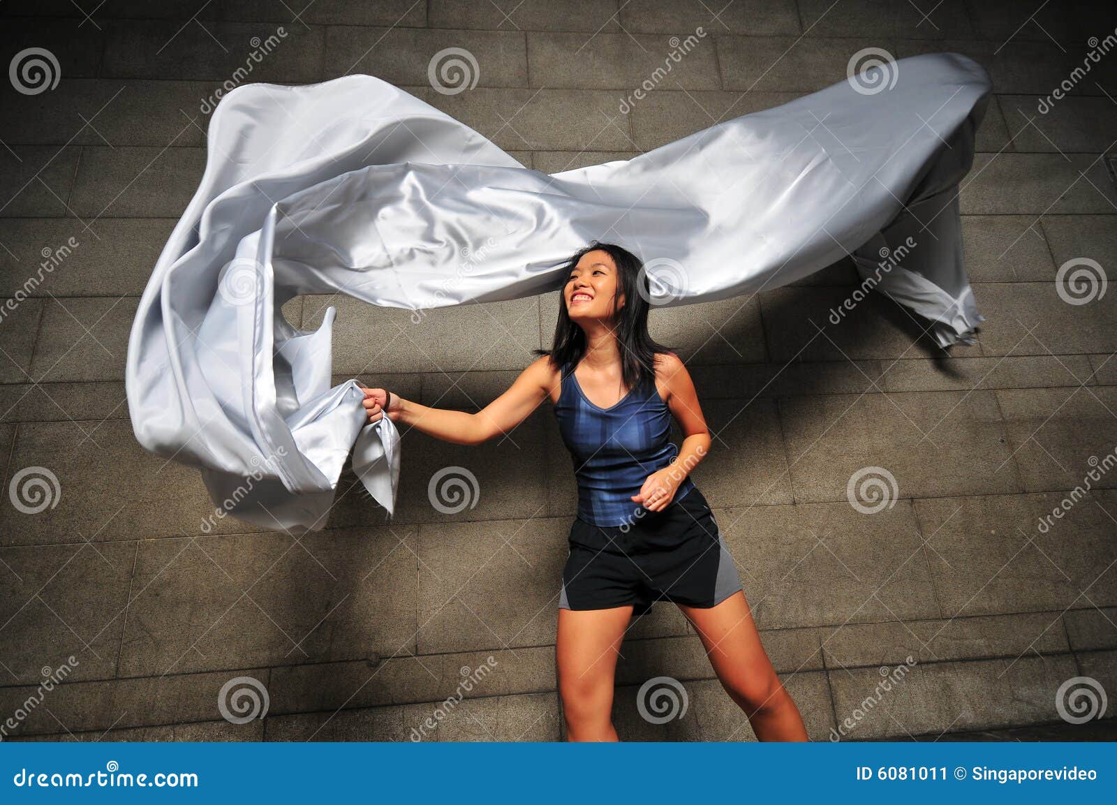 Girl in Motion 9 stock image. Image of fast, freedom, flow - 6081011