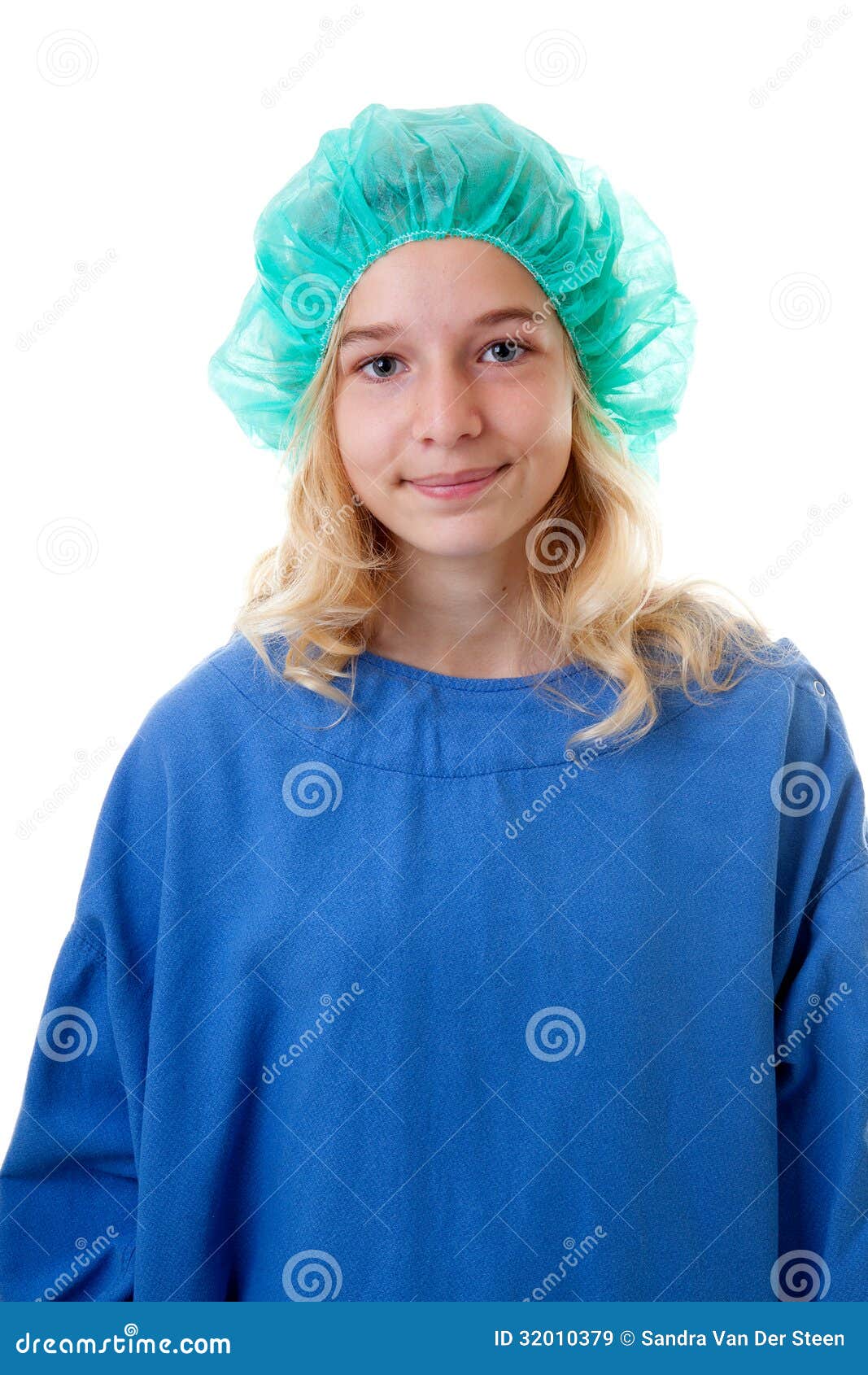 Girl with Operation Clothes Stock Image - Image of prepare, healthcare ...