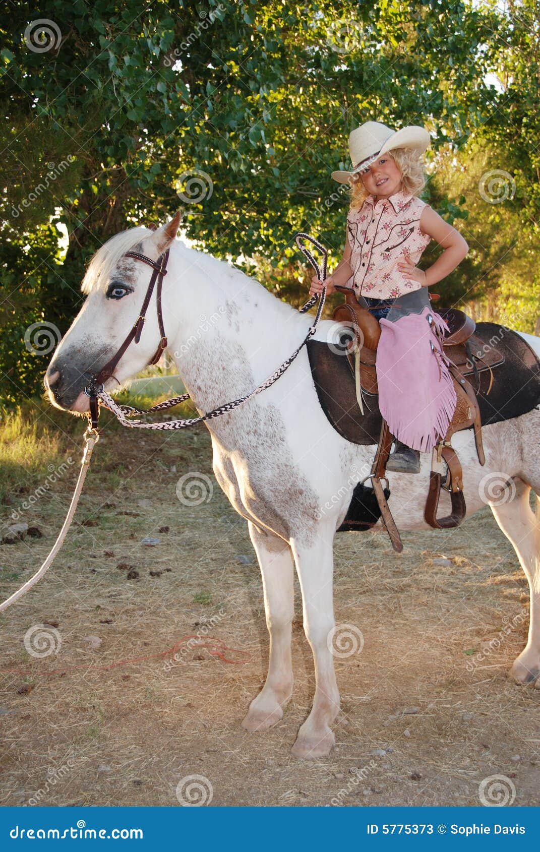 Girl with pet pony. stock image. Image of curly, country - 5775373