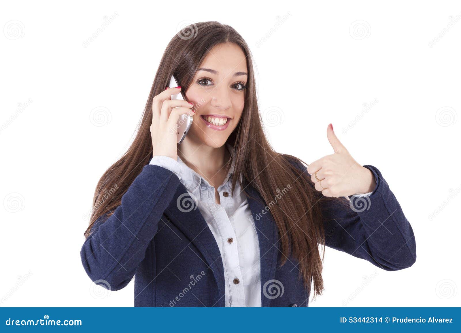 Girl with phone stock photo. Image of gesture, attractive - 53442314