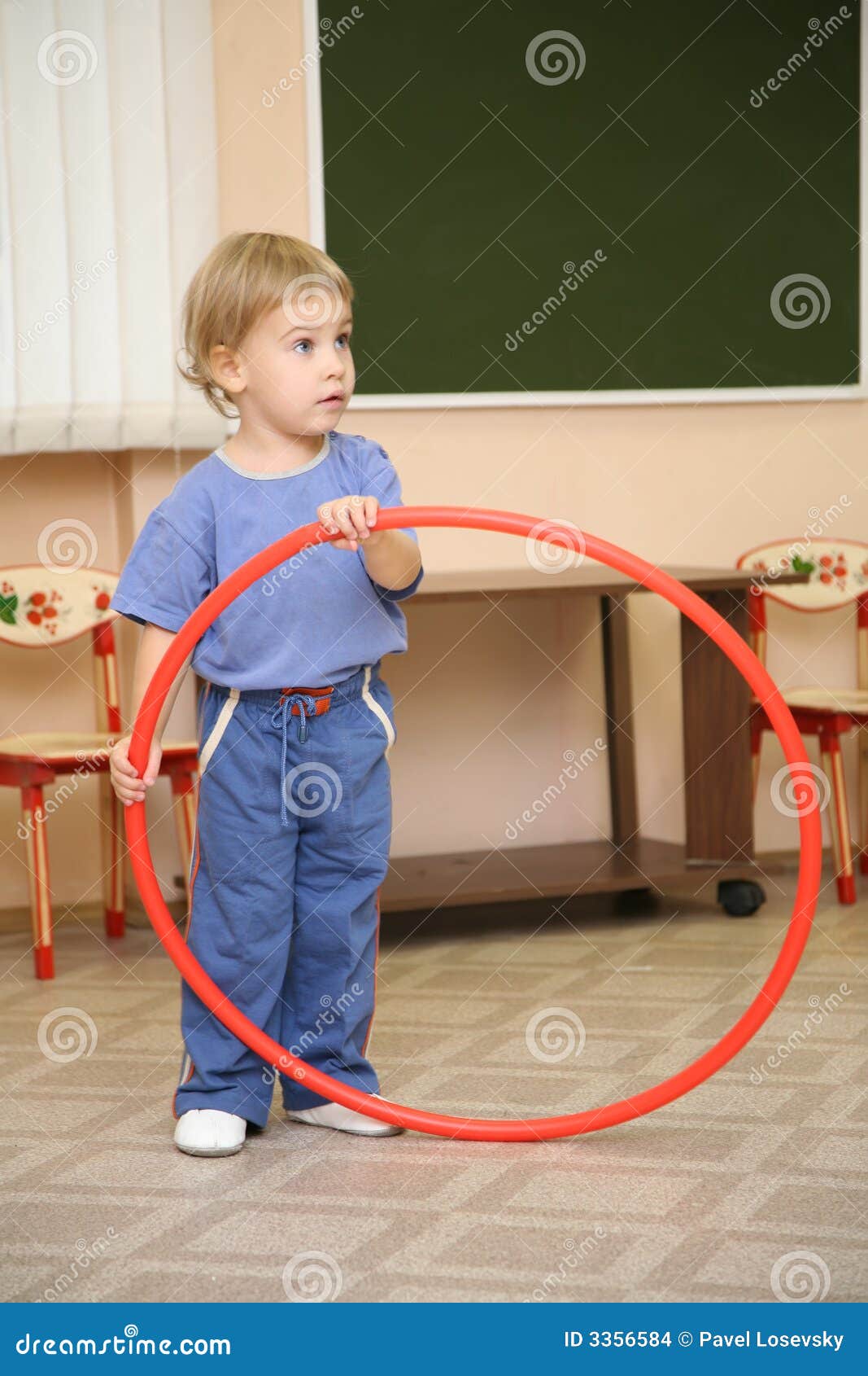 Girl play with hoop stock photo. Image of hula, hoop, relation - 3356584